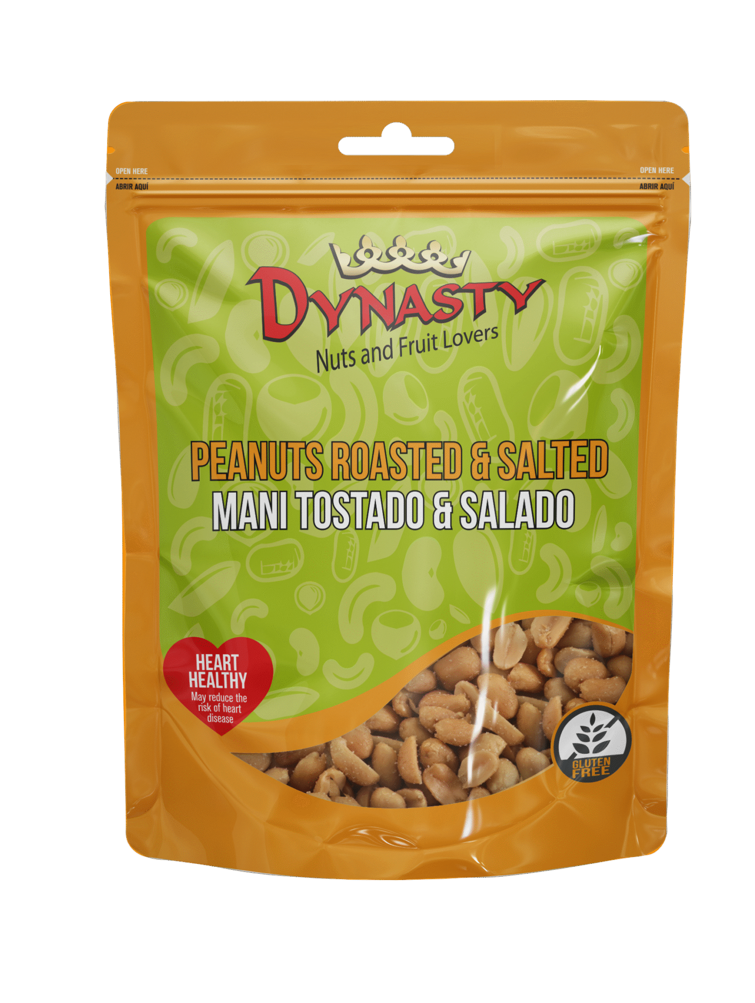 Maní Entero Tostado Salado Dynasty | MWS