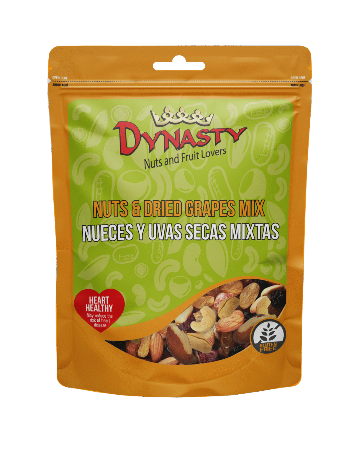 Nueces y Uvas Secas Mixtas Dynasty | MWS